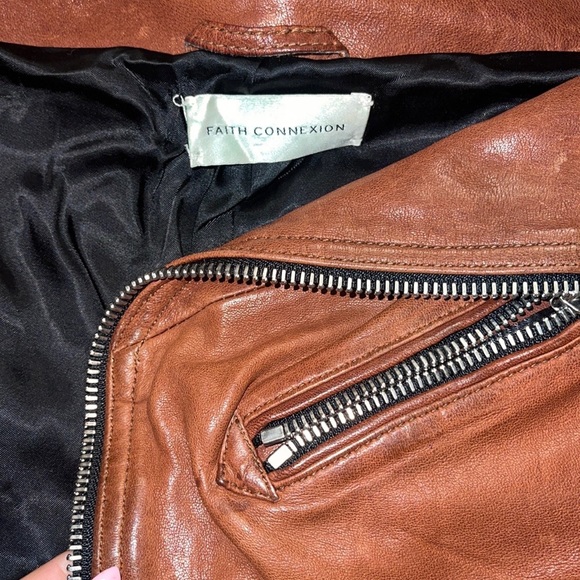Faith Connexion | Jackets & Coats | Faith Connexion Off Shoulder ...